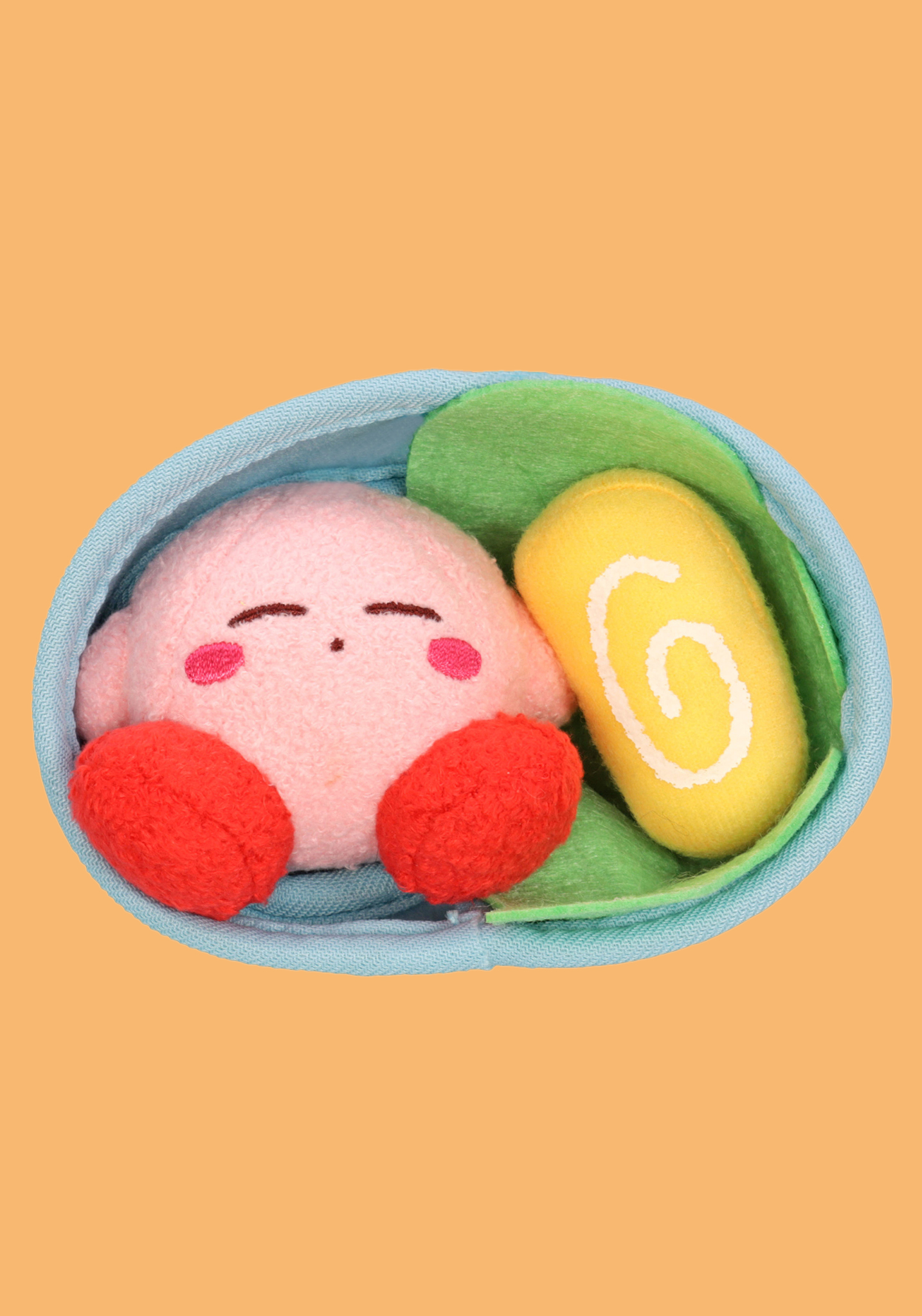 Kirby Diary obento Plush Toy (Kirby Blue ver.) 3.9" - Clever Idiots Wholesale