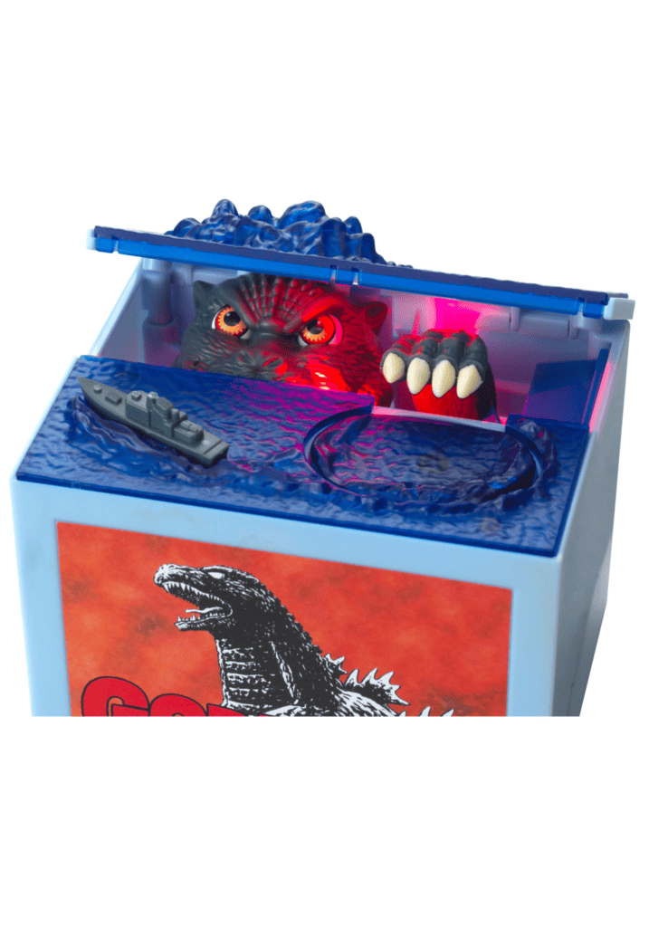 Godzilla in Box Bank - Clever Idiots Wholesale