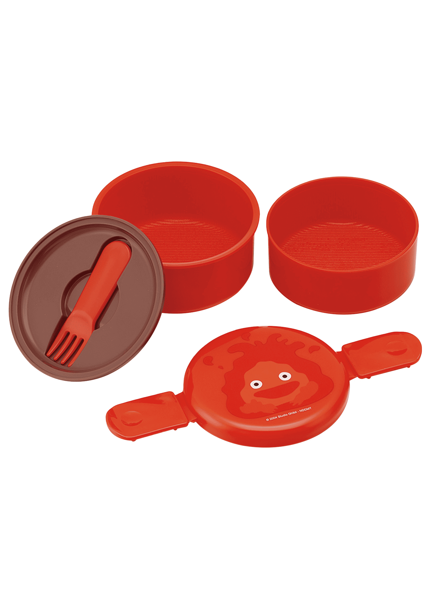 Howl's Moving Castle Round Bento Lunch Box 16.91oz (Calcifer) - Clever ...