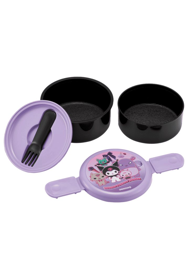 Kuromi Round Bento Lunch Box (Kuromi's Pretty Journey) - Clever Idiots ...