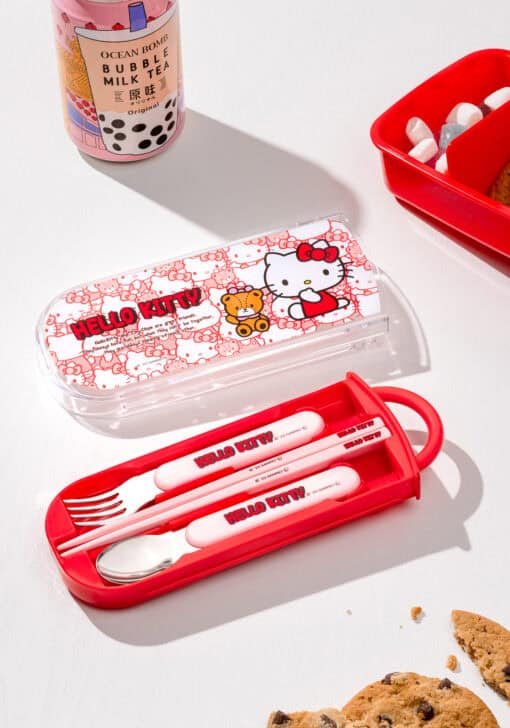 Hello Kitty Utensil Set (Friends) - Clever Idiots Wholesale