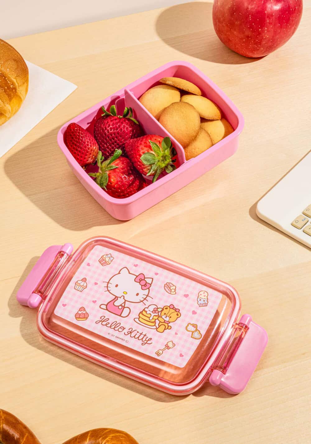 Hello Kitty Bento Lunch Box 15.22oz (Sweets) - Clever Idiots Wholesale