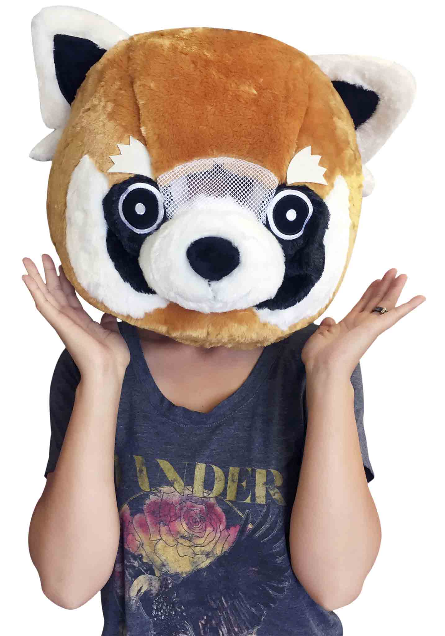 Panda Head Mask